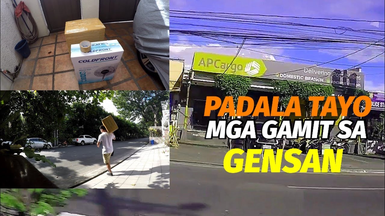 GO TO AP cargo para magpadala ng mga gamit to gensan - YouTube