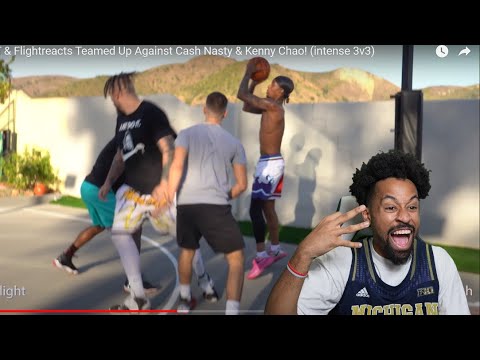 RAY “FlightReacts” ALLEN! COMPETITIVE 3v3 Basketball! - YouTube