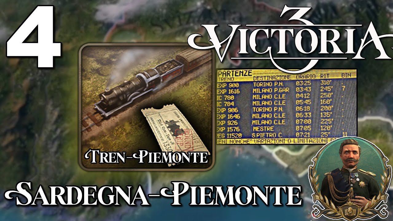 "CI SCUSIAMO PER IL DISAGIO" || VICTORIA 3 || SARDEGNA PIEMONTE ...