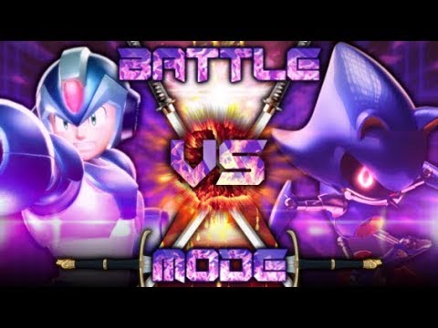 X vs METAL SONIC (Mega Man X vs Sonic The Hedgehog) | BATTLE MODE | EP ...