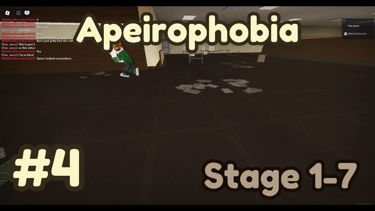 Roblox Apeirophobia Gameplay - Part 4 - Stage 1-7 with ...