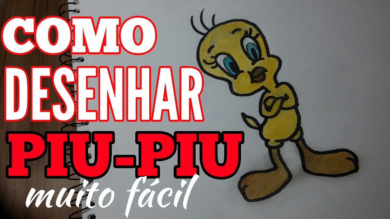 COMO DESENHAR O (PIU-PIU)-#comodesenhar,#drawings,#arte,#piu_piu,# ...