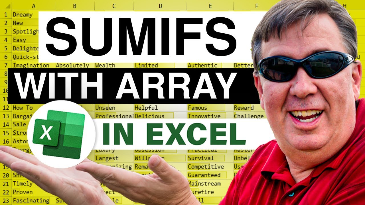 Dueling Excel SUMIFS Criteria Is Array Duel 160 YouTube dueling-excel-sumifs-criteria-is-array-duel-160-youtube