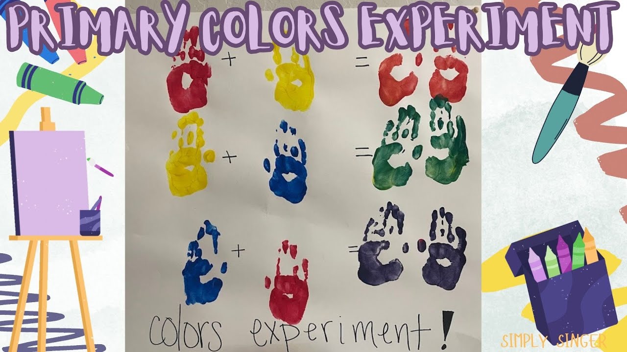 Hands on learning for kids: Primary colors experiment! - YouTube