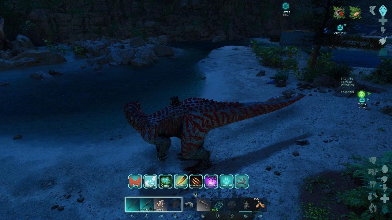 ARK Survival Ascended Moro 9k com 2 Buff - YouTube