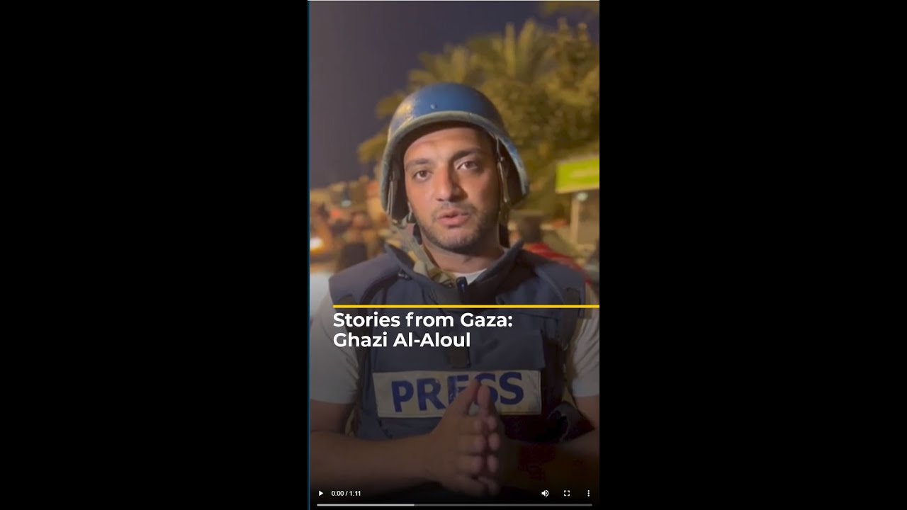 Palestinian journalist on reporting during war | Stories from Gaza ...
