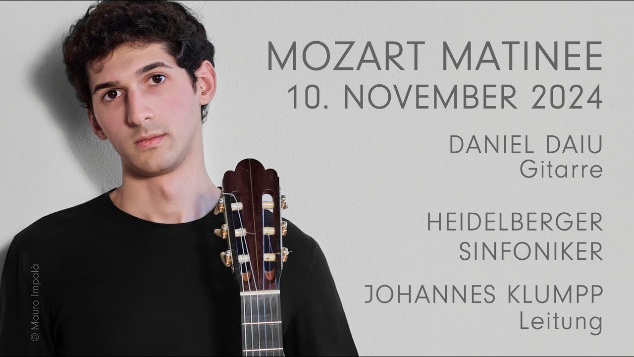 Konzert | Heidelberger Sinfoniker, Daniel Daiu, Johannes Klumpp ...