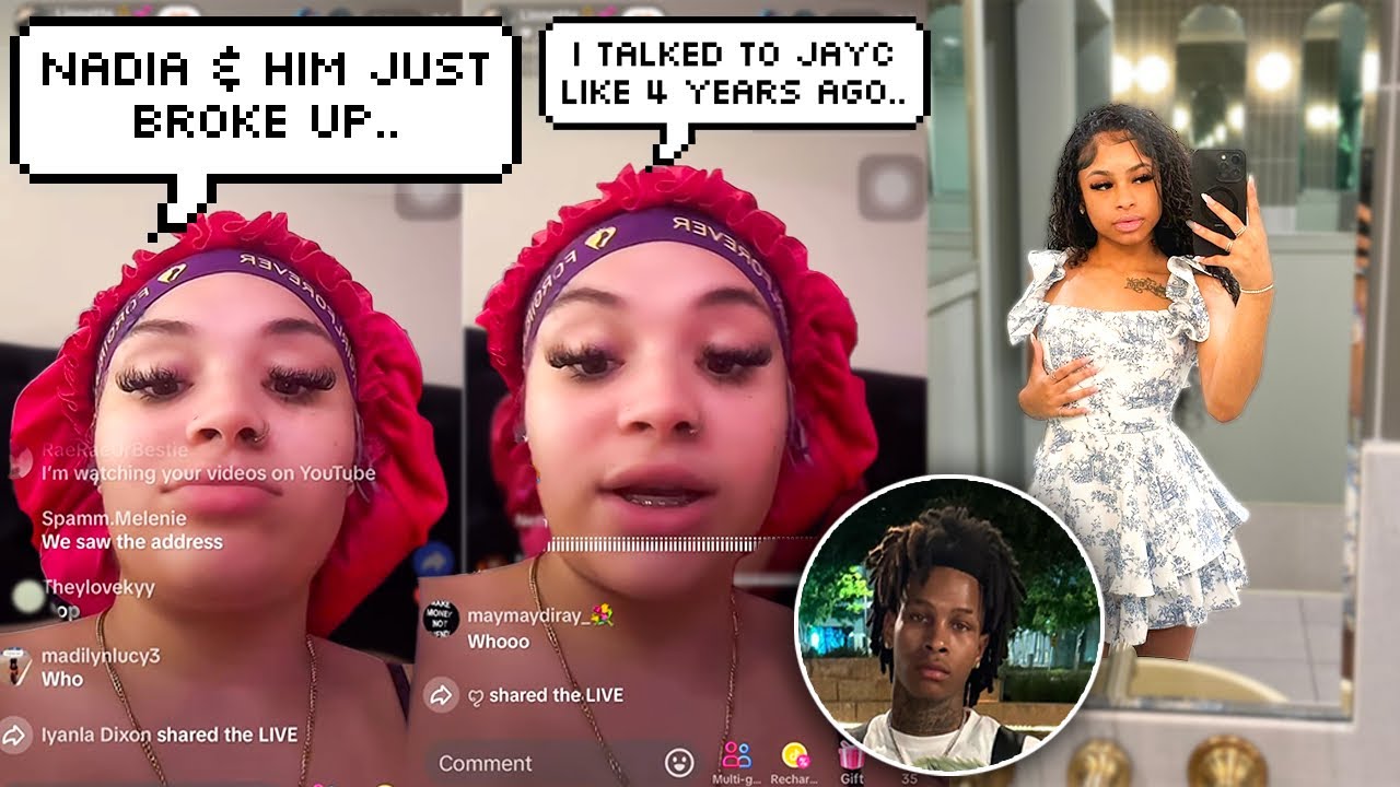 NETTE ON IG LIVE STATING “NADIA SHOULD UNDERSTAND IM GROWN JAYC CAME ...