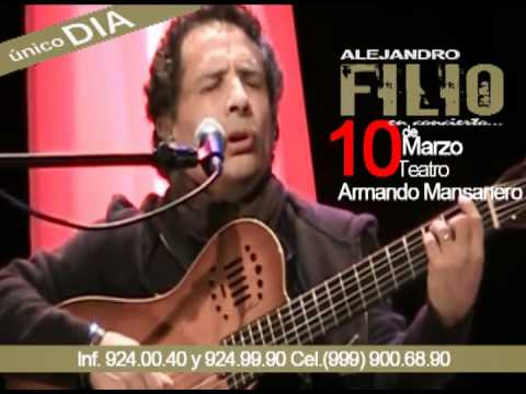 Alejandro Filio en concierto - YouTube