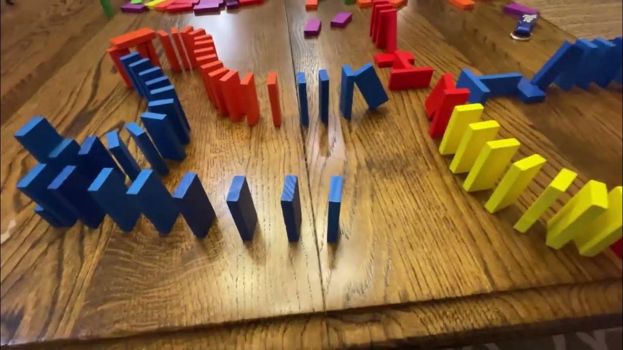 Domino Toppling Basics - YouTube