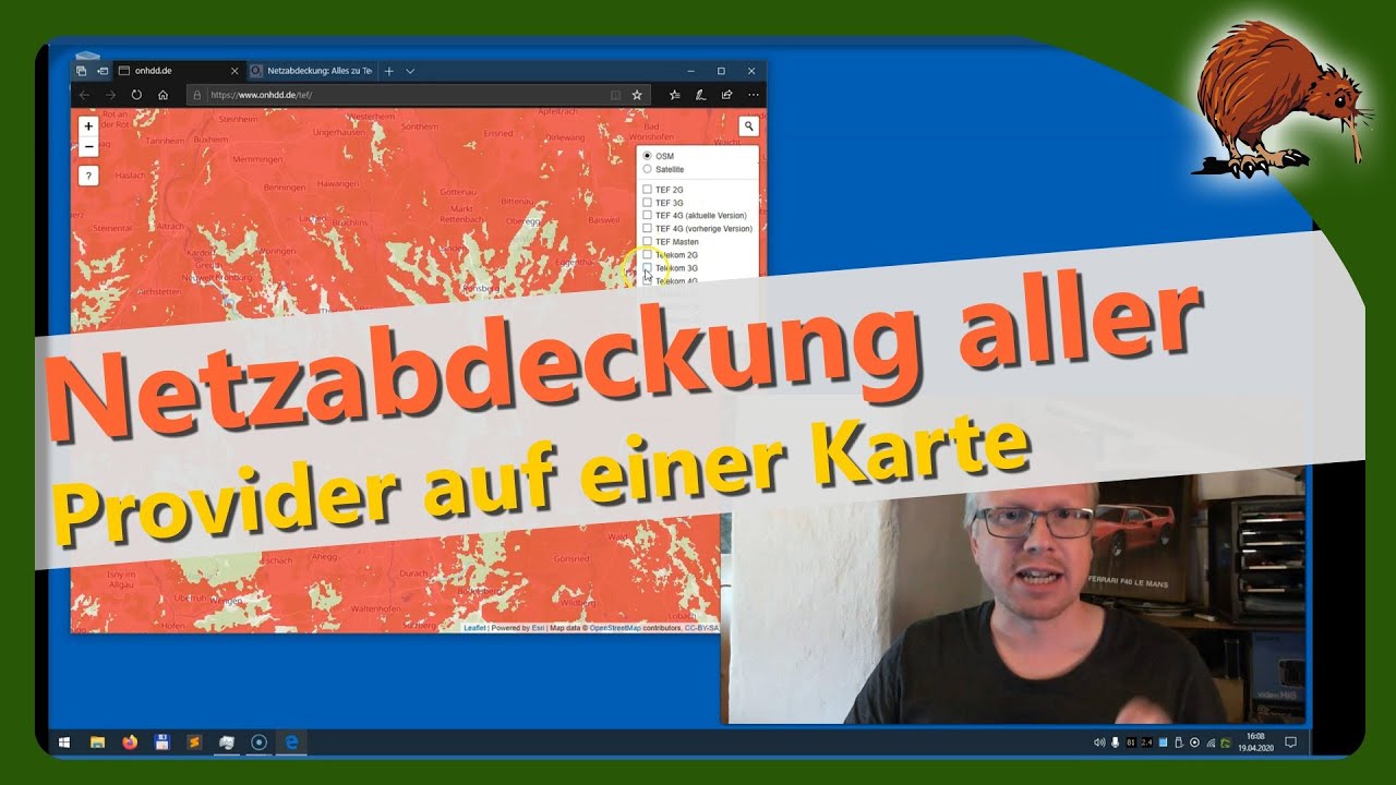 Netzabdeckung von Telekom, Vodafone und O2 online vergleichen - YouTube