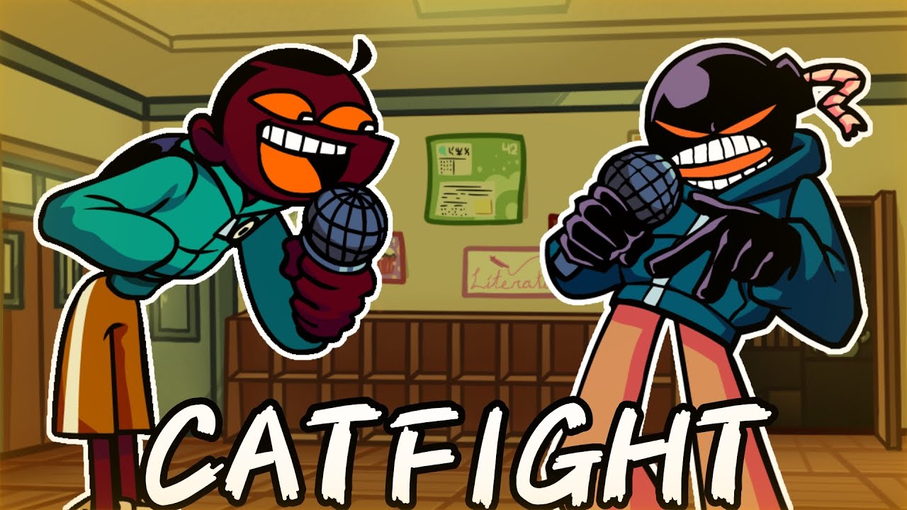 [FNF] Catfight, but Jillian and Whitty sing it (FNF COVER) - YouTube