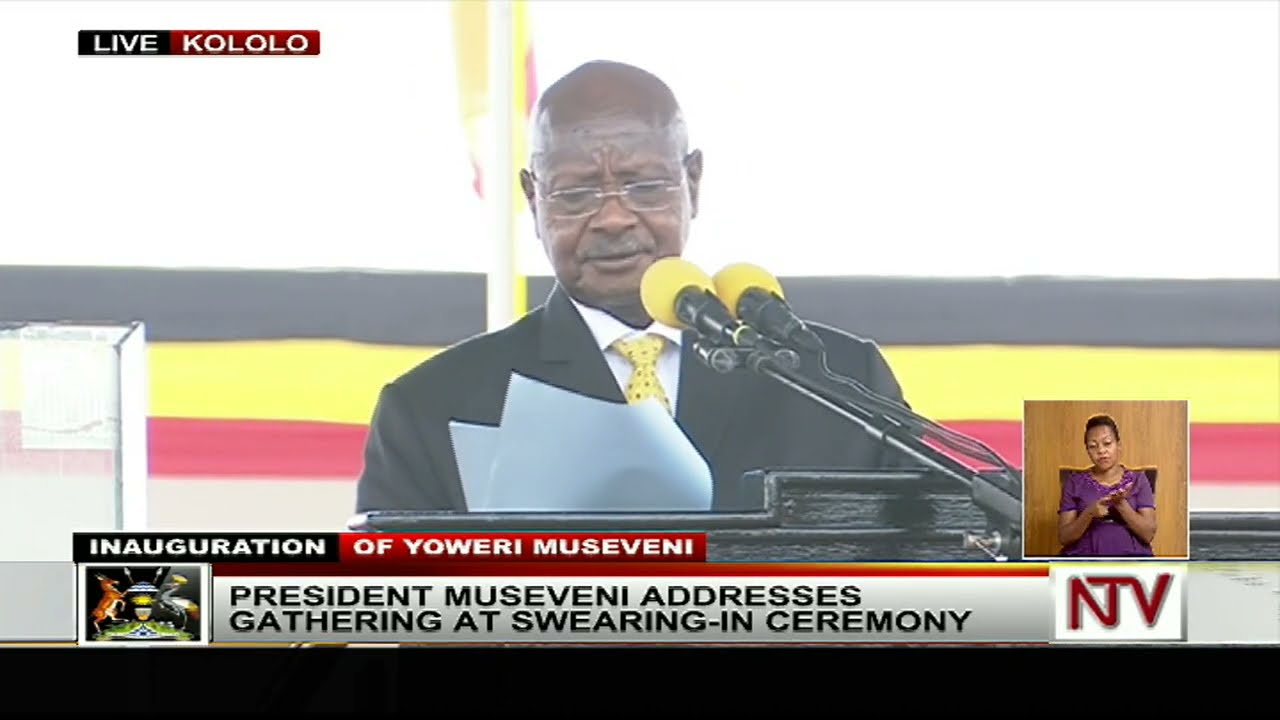 President Museveni's address at his swearing-in ceremony - YouTube
