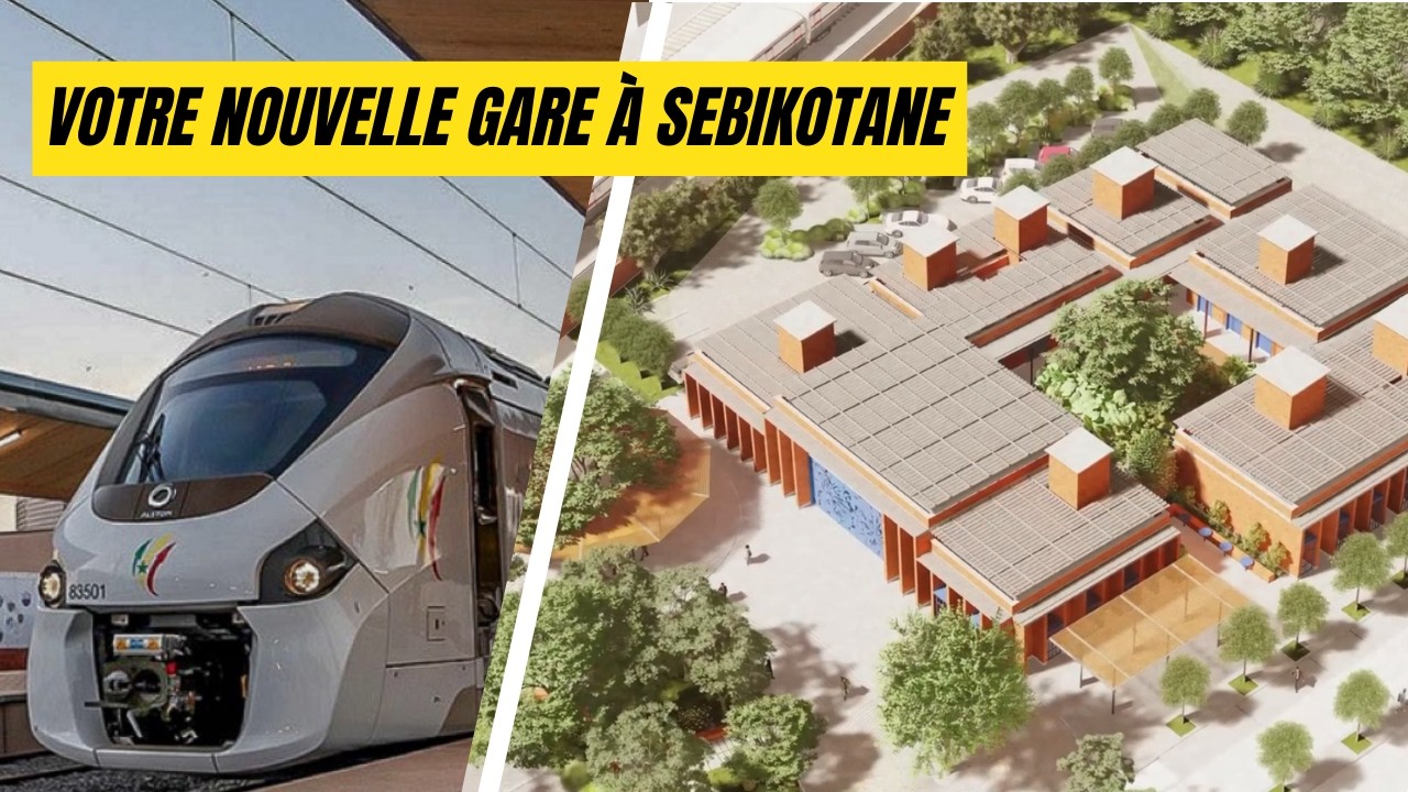 PHASE 2 DU TRAIN EXPRESS REGIONAL AVEC LA FUTURE GARE DE SEBIKOTANE ...