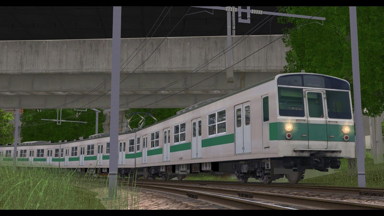 Trainz 203 series - YouTube