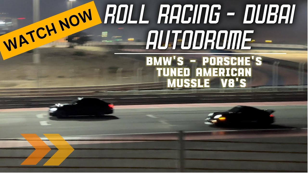 Dubai Car Roll Racing - Insane Speed & Thrills - YouTube
