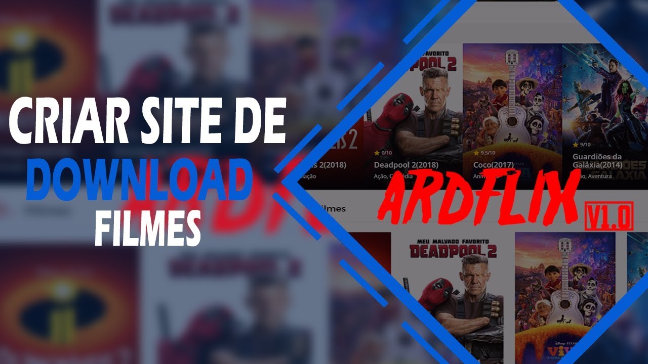 Como criar um site de download de filmes, séries completo ‹ 2018 ...