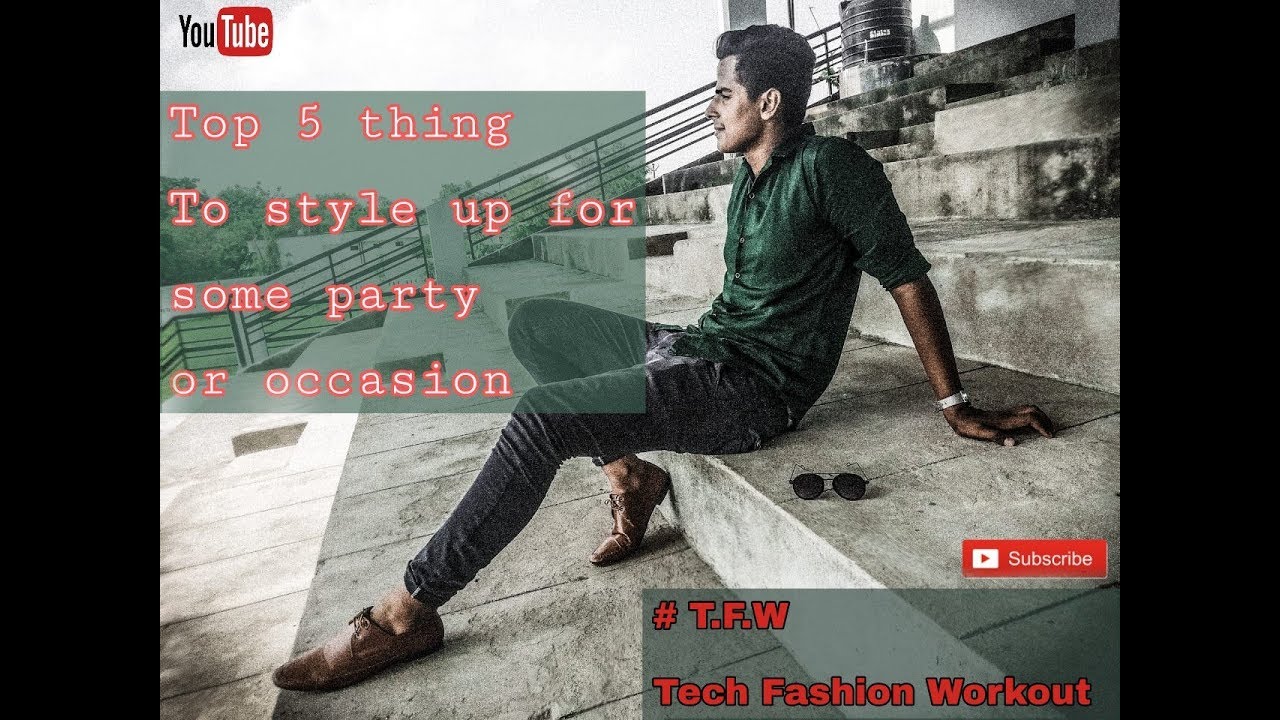 Top 5 thing to style up for some party or occasion - YouTube