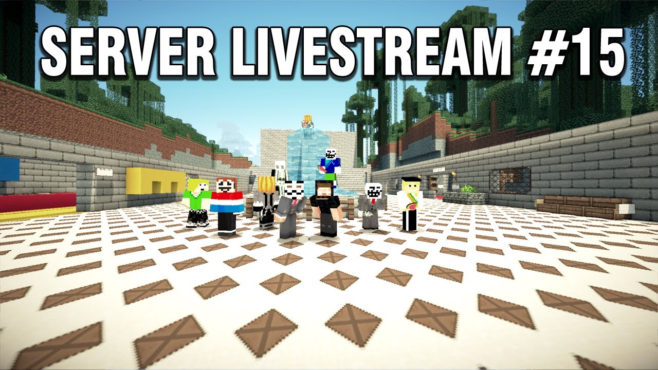 Minecraft Server Livestream #15 - YouTube