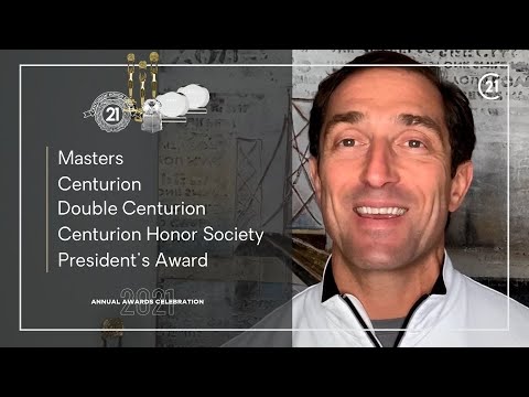 2021 C21SRE Annual Awards: Masters, CENTURION®, CENTURION® Honor ...