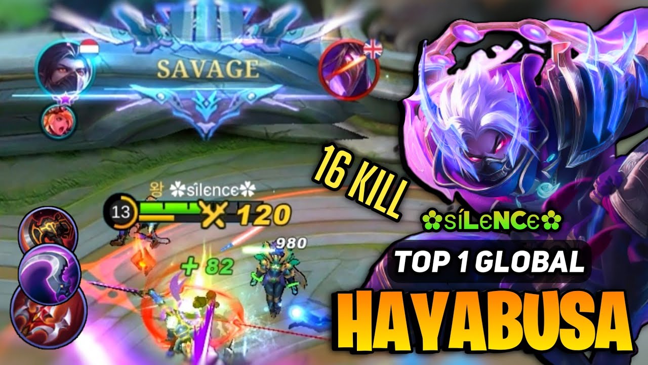 SAVAGE! Hayabusa King is Back [ Top 1 Global Hayabusa Best Build ] By ...