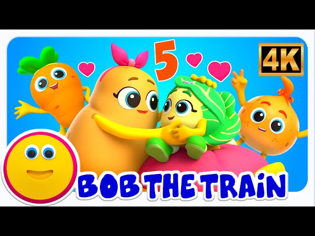 Five Little Vegetables - Learn Veggies Name + More Educational Videos ...