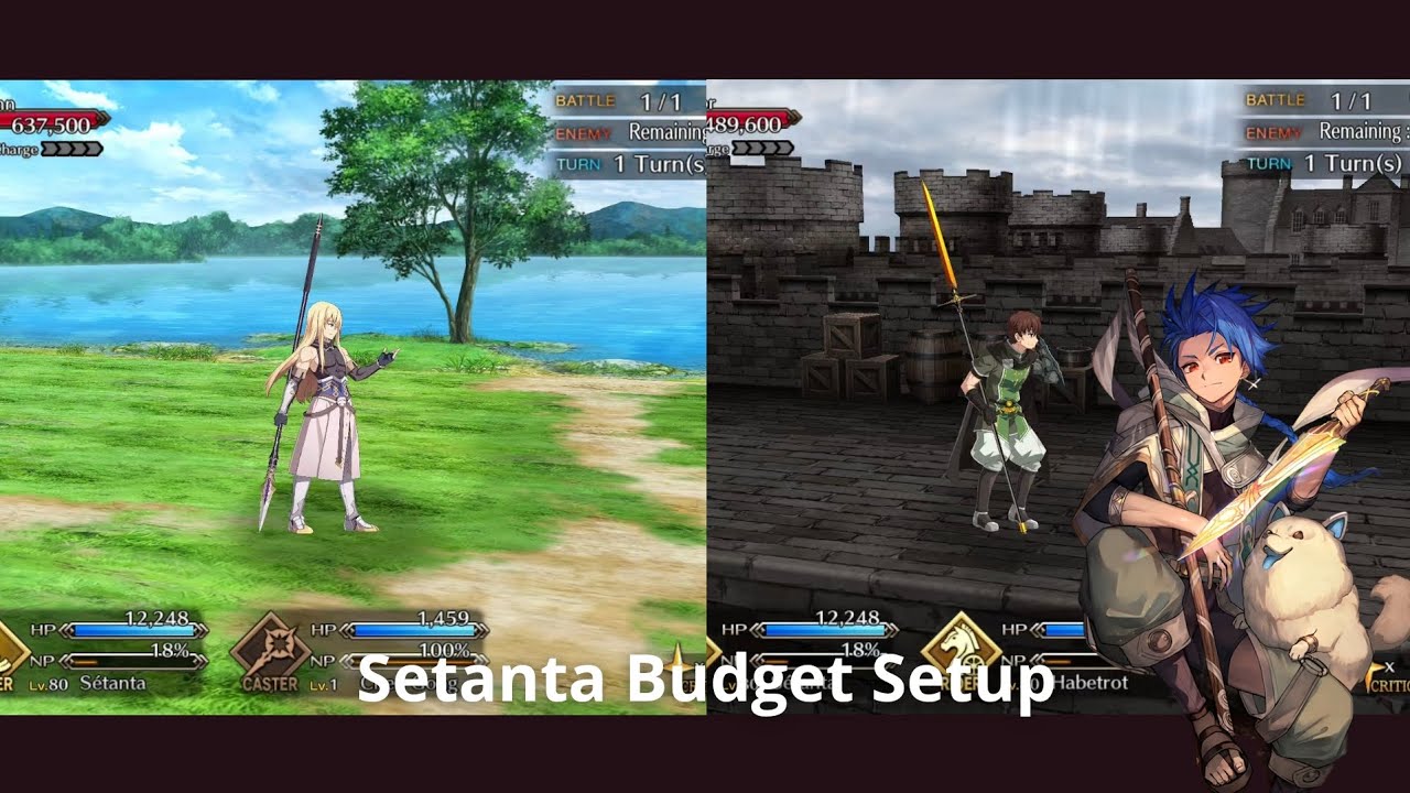 [FGO NA] Fionn and Hektor Advanced Quest — Setanta Budget Setup - YouTube