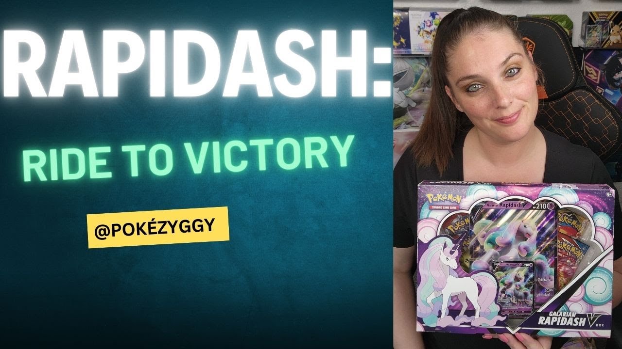 Rapidash Ride to Victory #pokemon #pokemontcg #pokemoncards - YouTube