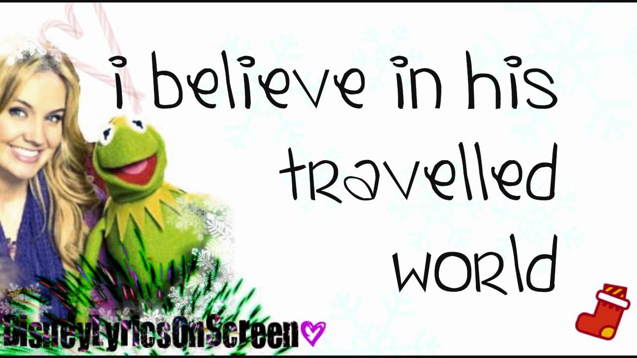 Tiffany Thornton & Kermit The Frog - I Believe - Full (Lyrics On Screen ...