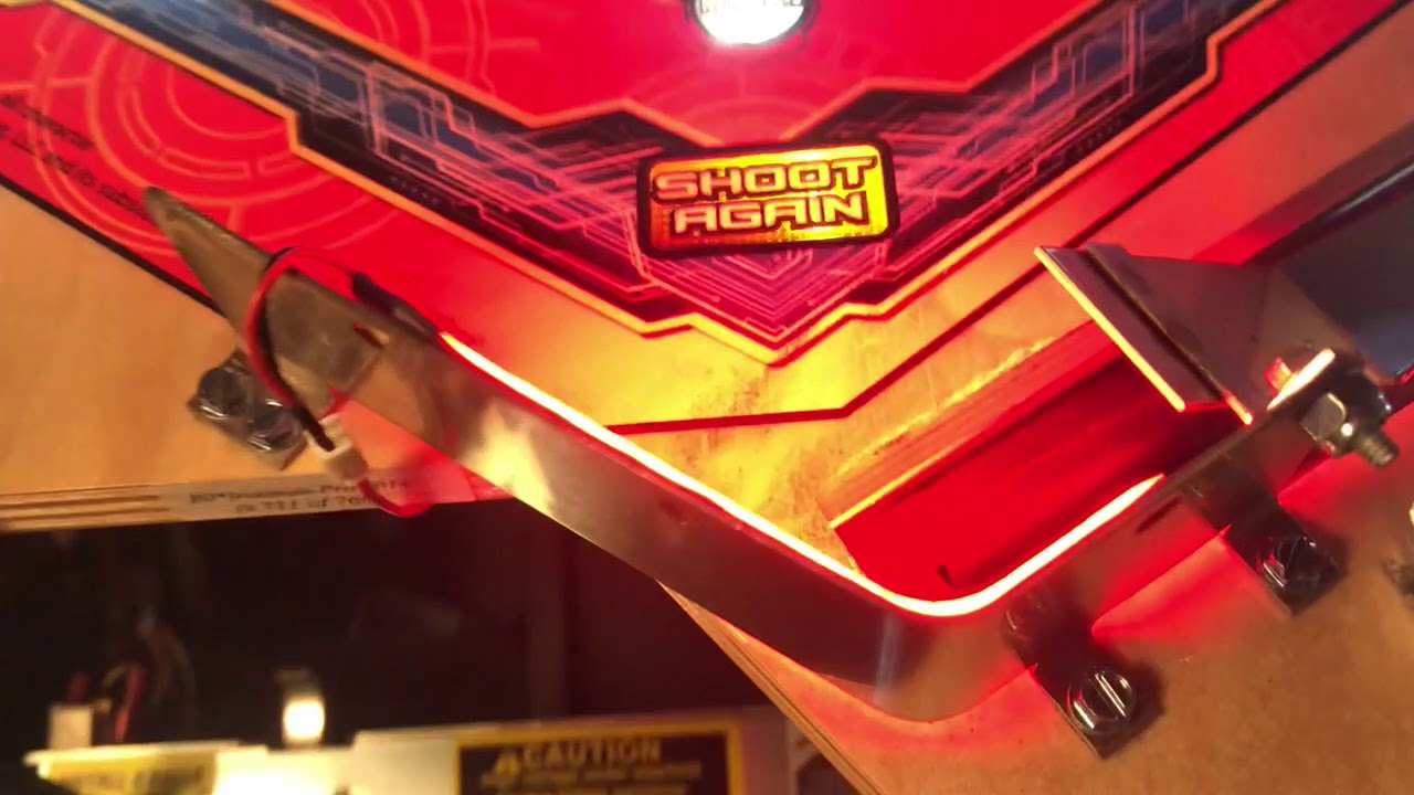 Pinball Outhole / Trough Lighting Kit - YouTube