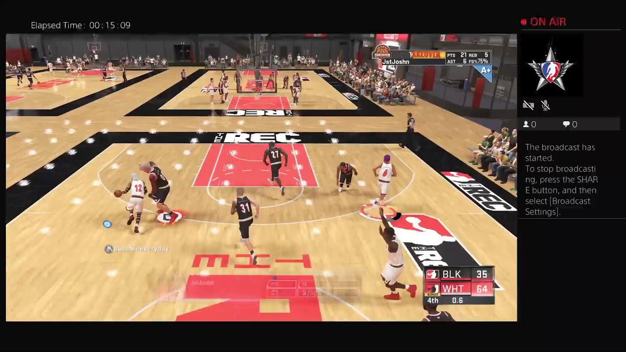 Nba 2K20 Rec 2x Rep w/ Scrubs - YouTube