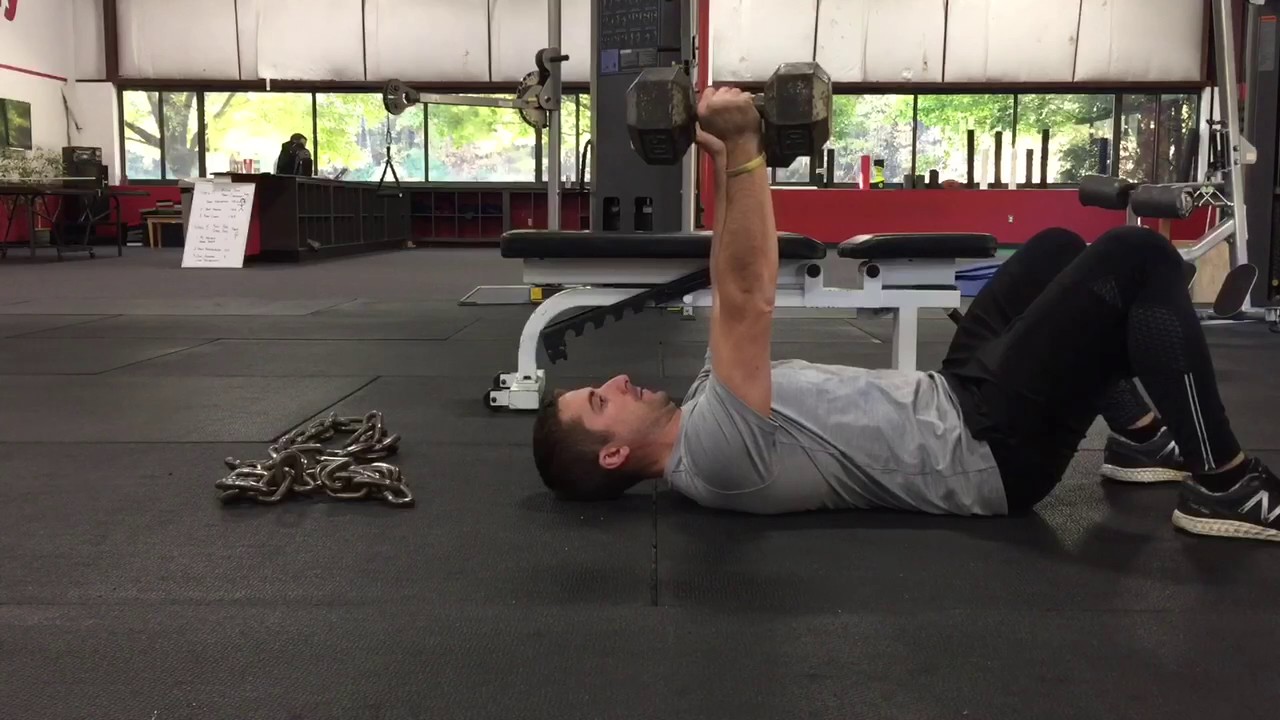 DB Floor Press - YouTube