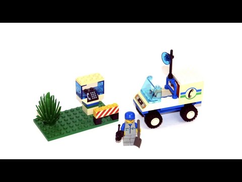 LEGO Town Telephone Repair Set 6422 Speed Build - YouTube