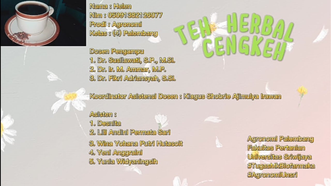 Cara Pembuatan Teh Herbal Cengkeh - YouTube