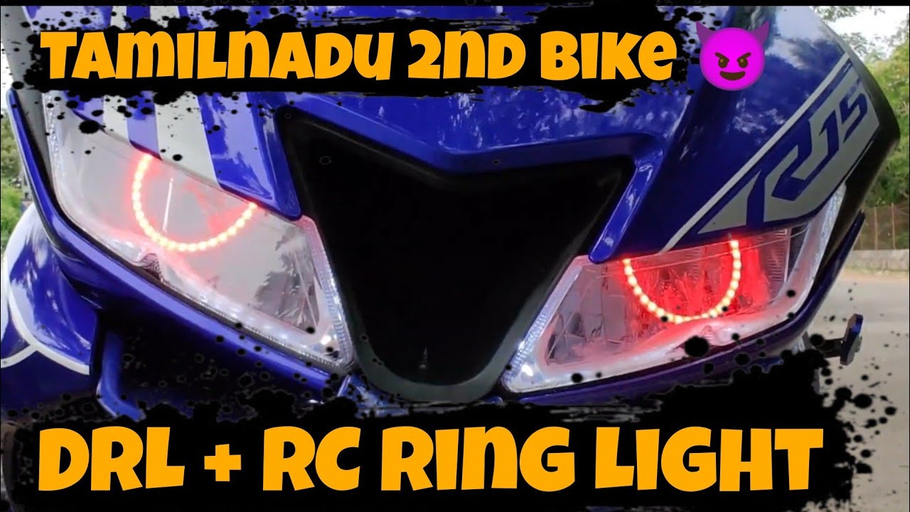 Installing DRL in R15 V3 Headlight | R15 v3 Headlight Modification ...