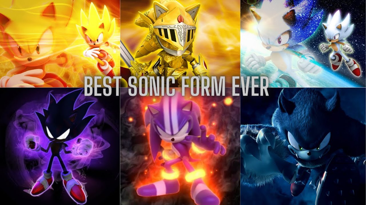 What Is The Best Sonic Form Ever - YouTube