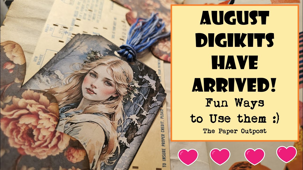 August Digikits Are Here! Fun Ways to Use them!!! The Paper Outpost ...