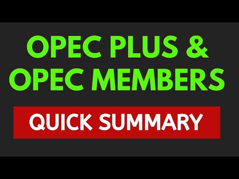OPEC & OPEC PLUS Member Countries | International Relations | Current ...
