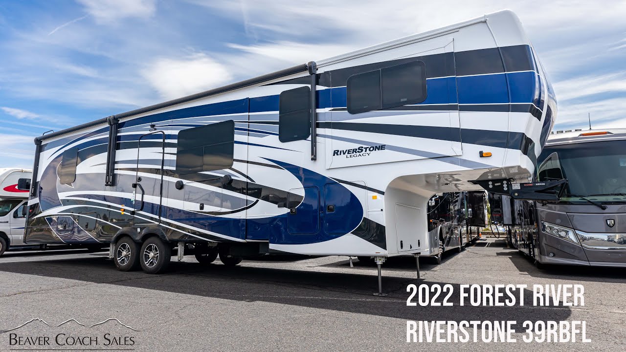 2022 Forest River Riverstone 39RBFL - Luxury 5th Wheel - YouTube