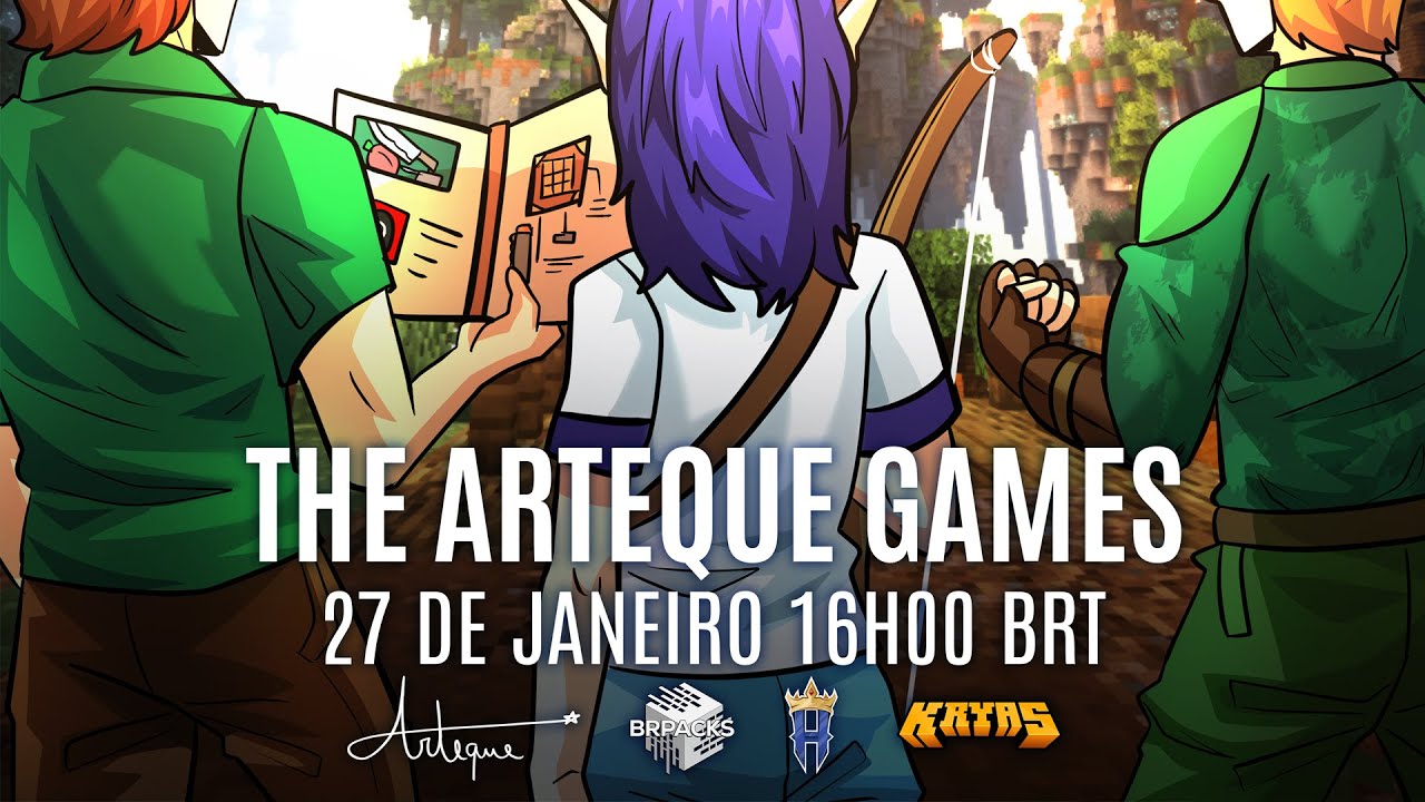 THE ARTEQUE GAMES! O MAIOR EVENTO DE MINECRAFT - YouTube