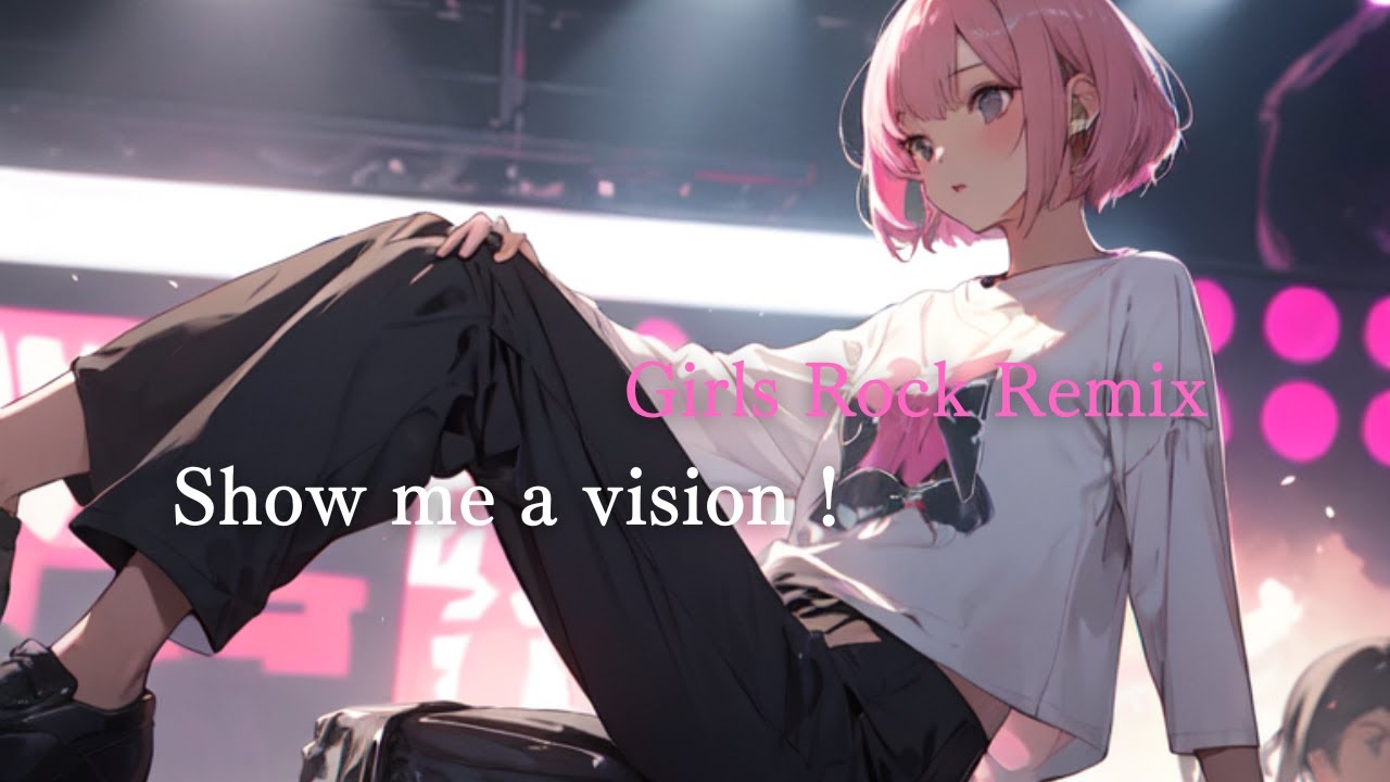Show me a vision！【自動作曲】Girls Rock Remix - YouTube
