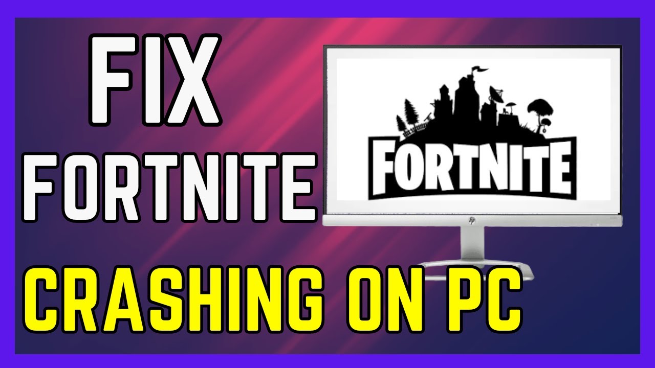 How To FIX Fortnite Crashing on PC - (2024 Guide!) - YouTube