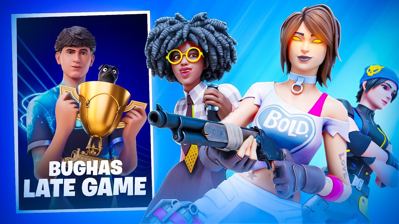 How CONSOLE PLAYERS Won in the Bugha Cup! (PS5 Bugha Late Game ...