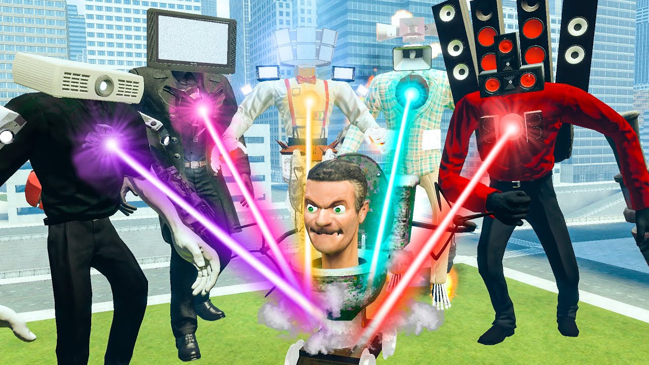 NEW ULTIMATE MECHA TV MAN BOSS VS NEW CLAW AND FAN SKIBIDI TOILETS ...