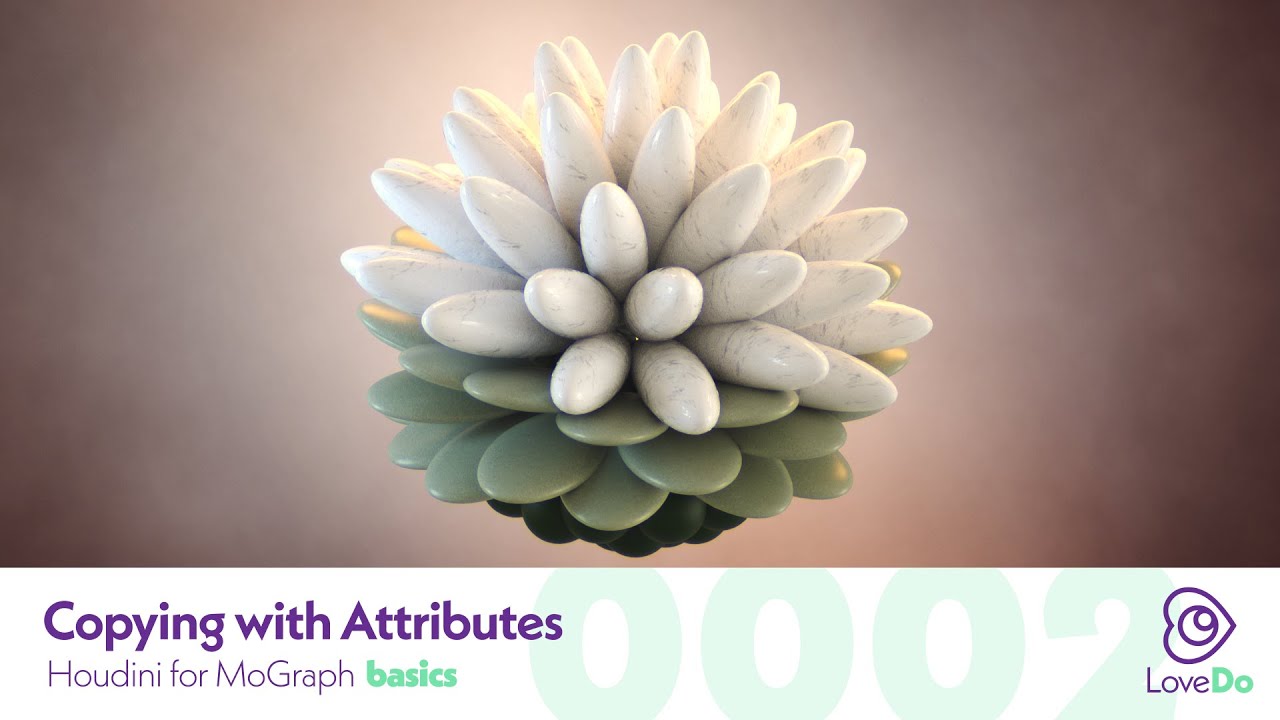 Copying with Attributes - Houdini For MoGraph Ep0002 - YouTube