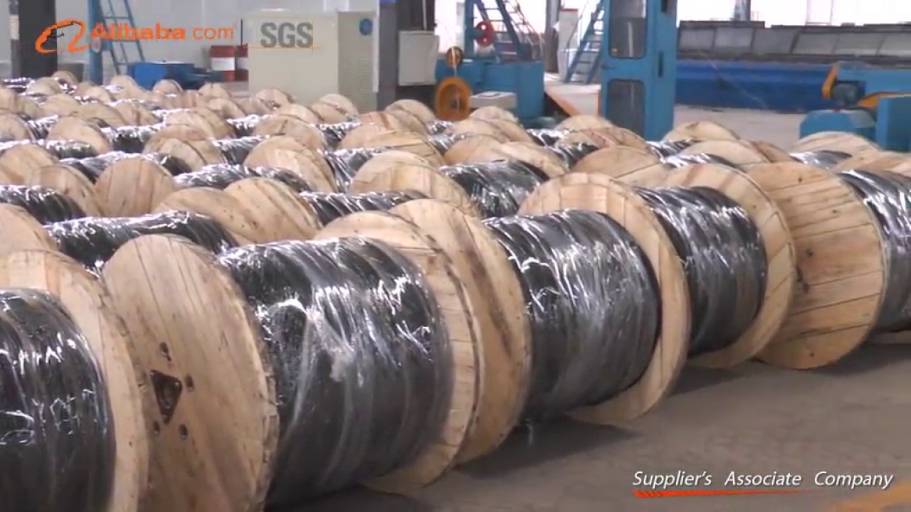 Aerial bundle cable,ABC cable production line ,solar cable - YouTube