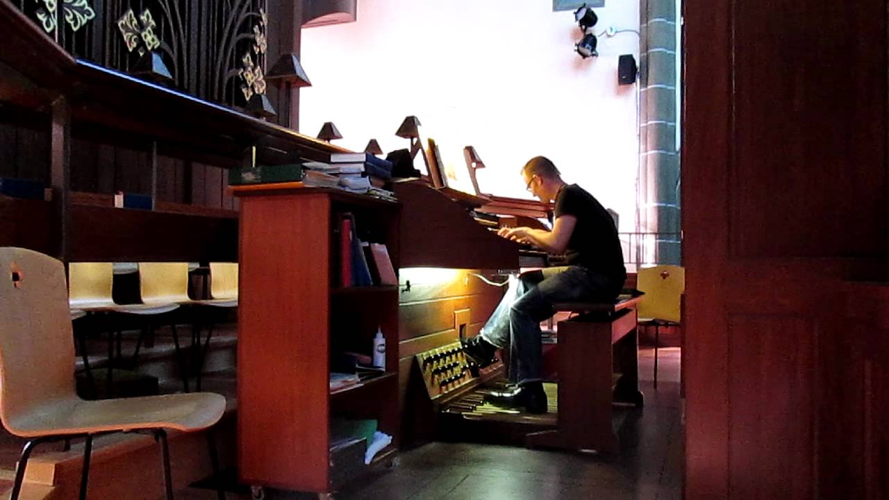 Marche Nuptiale ~ Thomas Gonder Canadian Organist (Hellmuth Wolff Organ ...