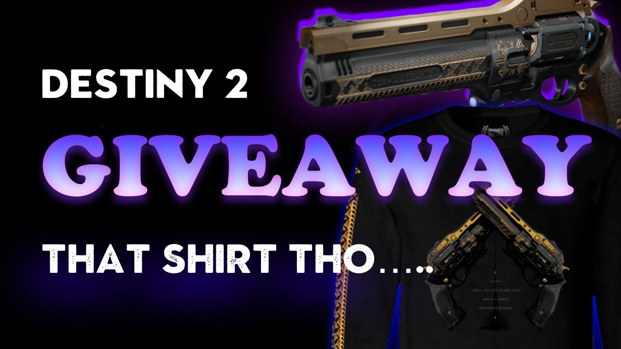 Destiny 2: GIVEAWAY | The Last Word Exotic Shirt (GIVEAWAY CLOSED ...