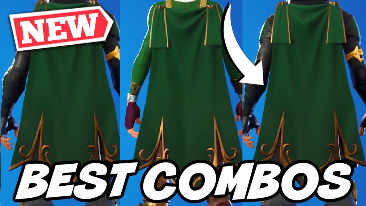 BEST COMBOS FOR *NEW* LOKI'S CAPE BACKBLING (JULY MONTHLY CREW PACK ...