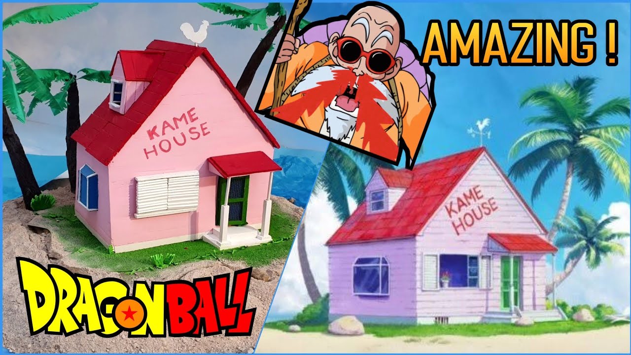 DRAGON BALL Increíble Construcción Mini Casa del maestro roshi ...